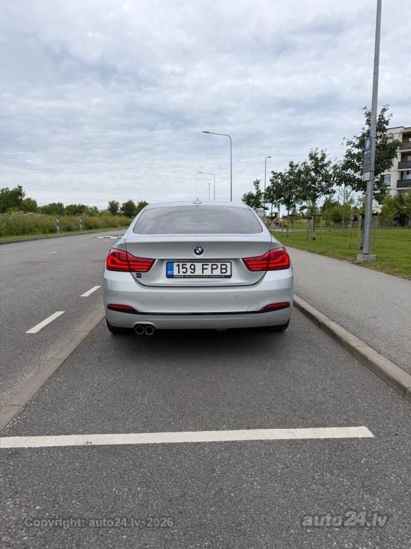 Grey BMW 4 Series 2017 in Tallinn, with an engine capacity of 2.00 L and mileage of 123 thousand km for 20900 €, photo 6 on AUTOMOTO.COM.LV