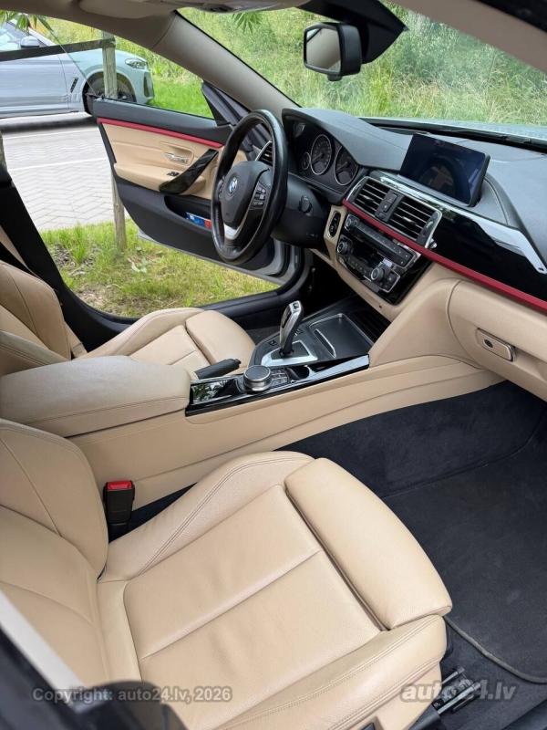 Grey BMW 4 Series 2017 in Tallinn, with an engine capacity of 2.00 L and mileage of 123 thousand km for 20900 €, photo 10 on AUTOMOTO.COM.LV