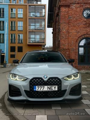 Grey BMW 4 Series 2022 in Tallinn, with an engine capacity of 2.00 L and mileage of 56 thousand km for 55000 €, photo 3 on AUTOMOTO.COM.LV