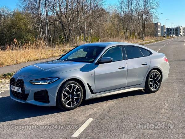 Grey BMW 4 Series 2022 in Tallinn, with an engine capacity of 2.00 L and mileage of 67 thousand km for 40900 €, photo 4 on AUTOMOTO.COM.LV