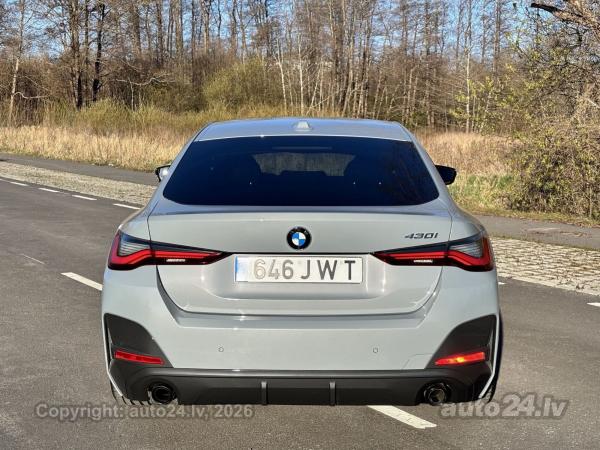 Grey BMW 4 Series 2022 in Tallinn, with an engine capacity of 2.00 L and mileage of 67 thousand km for 40900 €, photo 5 on AUTOMOTO.COM.LV