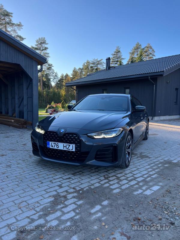 Grey BMW 4 Series 2024 in Tallinn, with an engine capacity of 2.00 L and mileage of 45 thousand km for 43500 €, photo 4 on AUTOMOTO.COM.LV