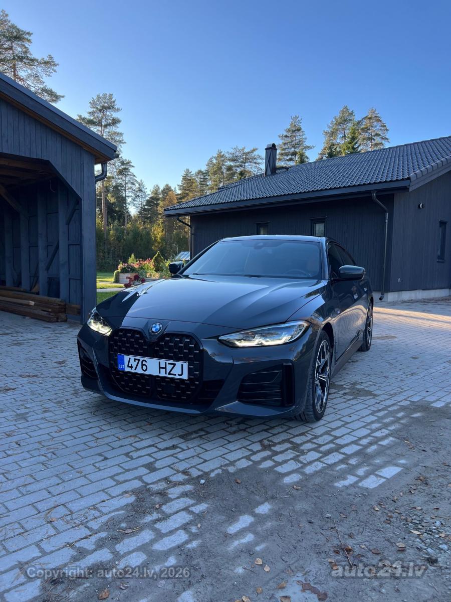 Pelēks BMW 4 Series 2024 Tallina, ar dzinēja tilpumu 2.00 L un nobraukumu 45 tūkst. km par 43500 €, foto 4 vietnē AUTOMOTO.COM.LV