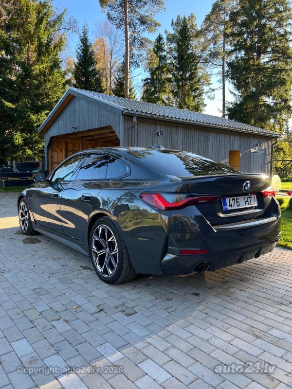 Grey BMW 4 Series 2024 in Tallinn, with an engine capacity of 2.00 L and mileage of 45 thousand km for 43500 €, photo 5 on AUTOMOTO.COM.LV