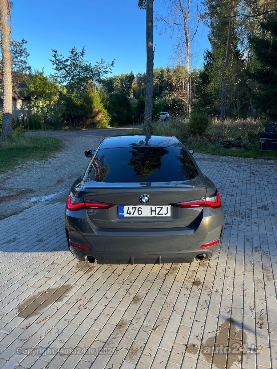 Pelēks BMW 4 Series 2024 Tallina, ar dzinēja tilpumu 2.00 L un nobraukumu 45 tūkst. km par 43500 €, foto 6 vietnē AUTOMOTO.COM.LV