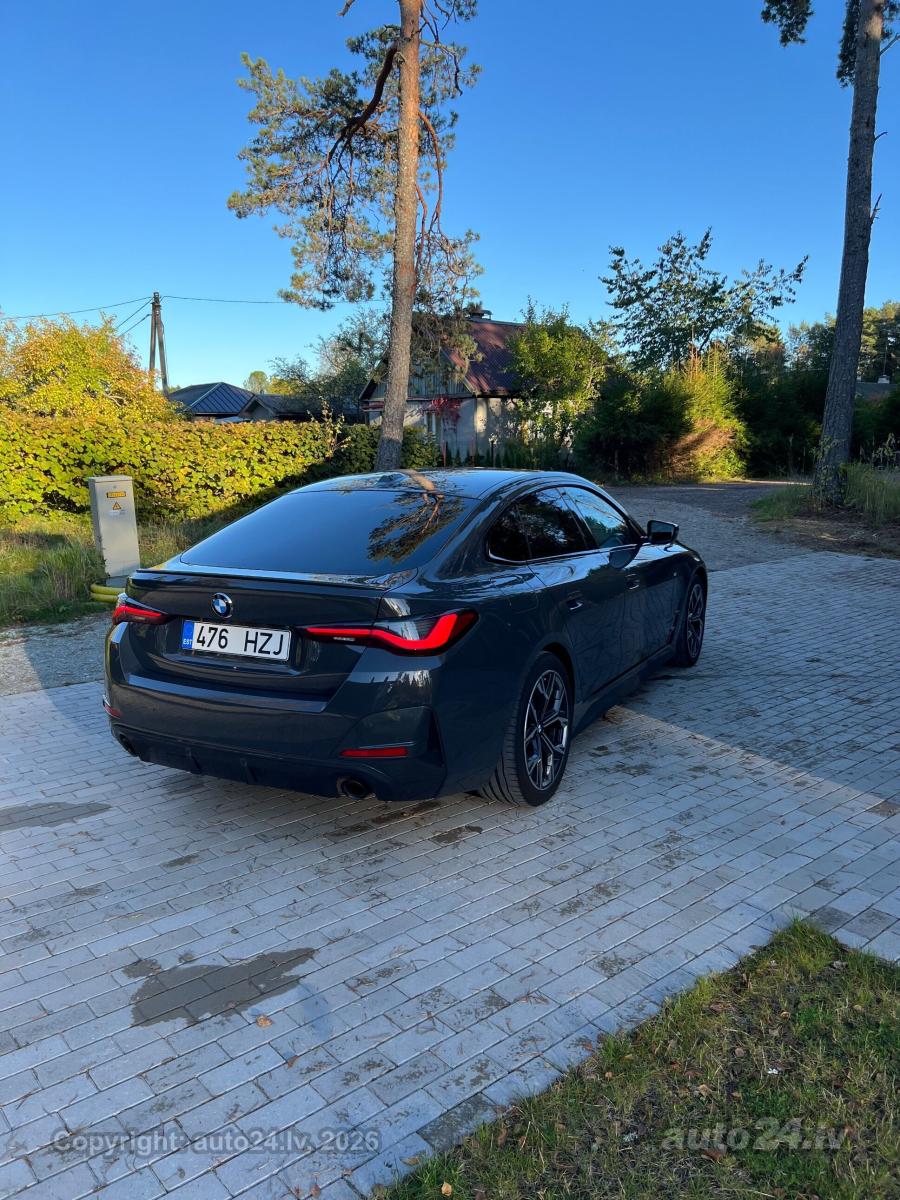 Pelēks BMW 4 Series 2024 Tallina, ar dzinēja tilpumu 2.00 L un nobraukumu 45 tūkst. km par 43500 €, foto 7 vietnē AUTOMOTO.COM.LV