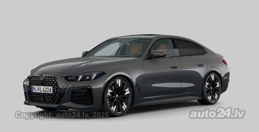 Pelēks BMW 4 Series 2025 Tallina, ar dzinēja tilpumu 2.00 L un nobraukumu 44 tūkst. km par 49900 €, foto 1 vietnē AUTOMOTO.COM.LV