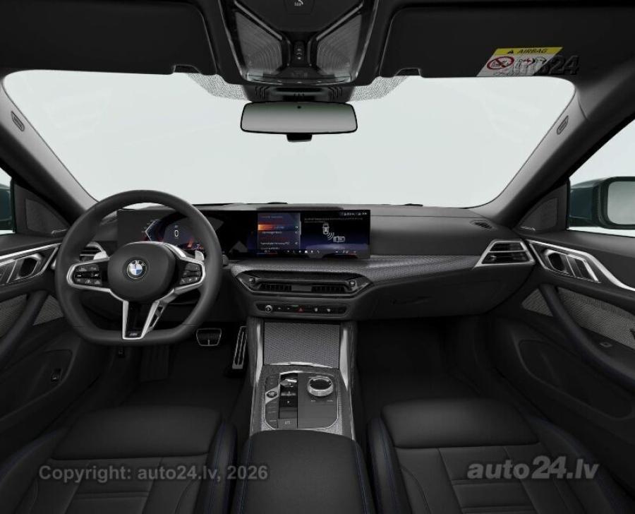 Pelēks BMW 4 Series 2025 Tallina, ar dzinēja tilpumu 2.00 L un nobraukumu 55 tūkst. km par 48900 €, foto 5 vietnē AUTOMOTO.COM.LV