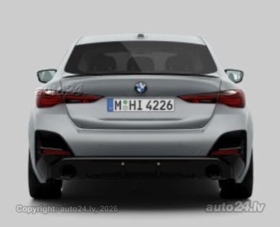 Grey BMW 4 Series 2025 in Tallinn, with an engine capacity of 2.00 L and mileage of 56 thousand km for 47900 €, photo 7 on AUTOMOTO.COM.LV