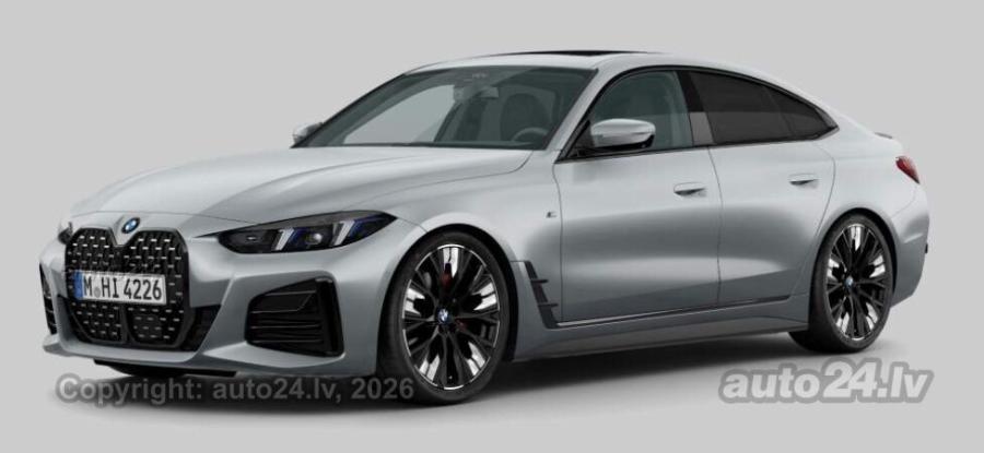 Grey BMW 4 Series 2025 in Tallinn, with an engine capacity of 2.00 L and mileage of 56 thousand km for 47900 €, photo 1 on AUTOMOTO.COM.LV