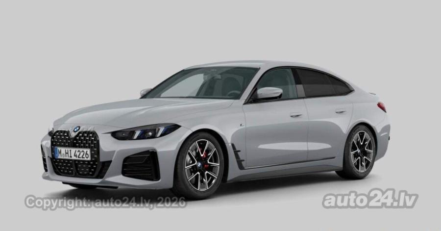 Pelēks BMW 4 Series 2025 Tallina, ar dzinēja tilpumu 2.00 L un nobraukumu 20 tūkst. km par 47900 €, foto 1 vietnē AUTOMOTO.COM.LV