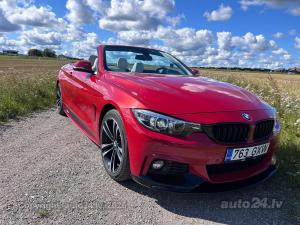 Sarkans BMW 4 Series 2017 Tallina, ar dzinēja tilpumu 2.00 L un nobraukumu 105 tūkst. km par 32680 €, foto  vietnē AUTOMOTO.COM.LV