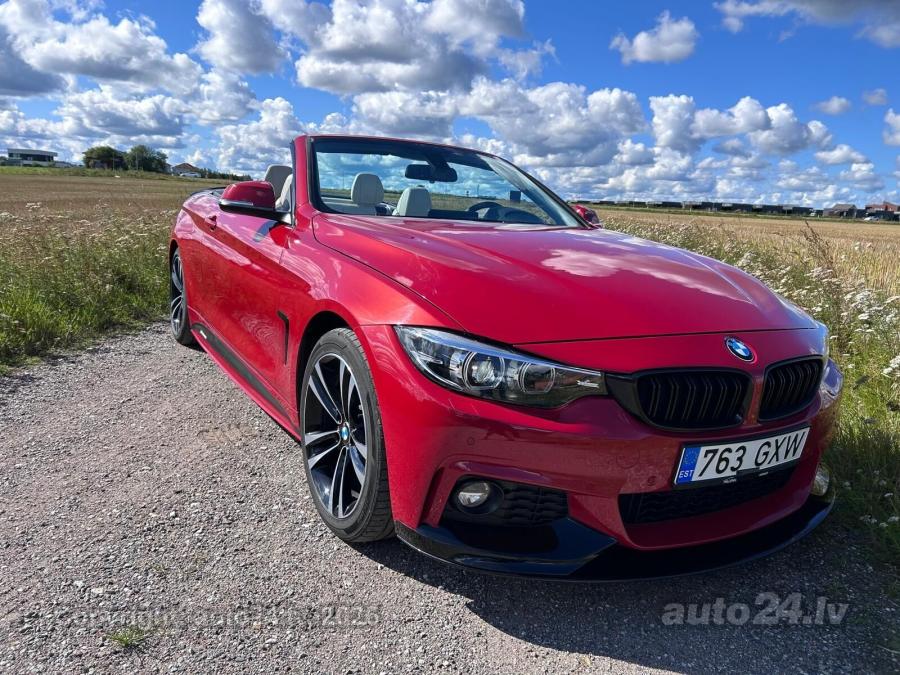 Sarkans BMW 4 Series 2017 Tallina, ar dzinēja tilpumu 2.00 L un nobraukumu 105 tūkst. km par 32680 €, foto 1 vietnē AUTOMOTO.COM.LV