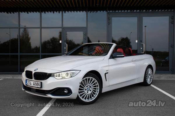 White BMW 4 Series 2015 in Tartu, with an engine capacity of 3.00 L and mileage of 119 thousand km for 25900 €, photo 4 on AUTOMOTO.COM.LV
