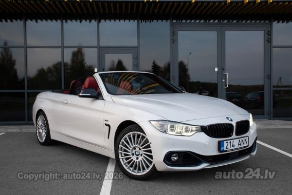 White BMW 4 Series 2015 in Tartu, with an engine capacity of 3.00 L and mileage of 119 thousand km for 25900 €, photo 5 on AUTOMOTO.COM.LV
