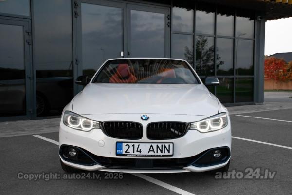 White BMW 4 Series 2015 in Tartu, with an engine capacity of 3.00 L and mileage of 119 thousand km for 25900 €, photo 6 on AUTOMOTO.COM.LV
