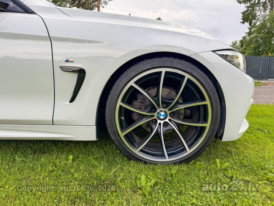 White BMW 4 Series 2016 in Tallinn, with an engine capacity of 2.00 L and mileage of 342 thousand km for 14990 €, photo 5 on AUTOMOTO.COM.LV