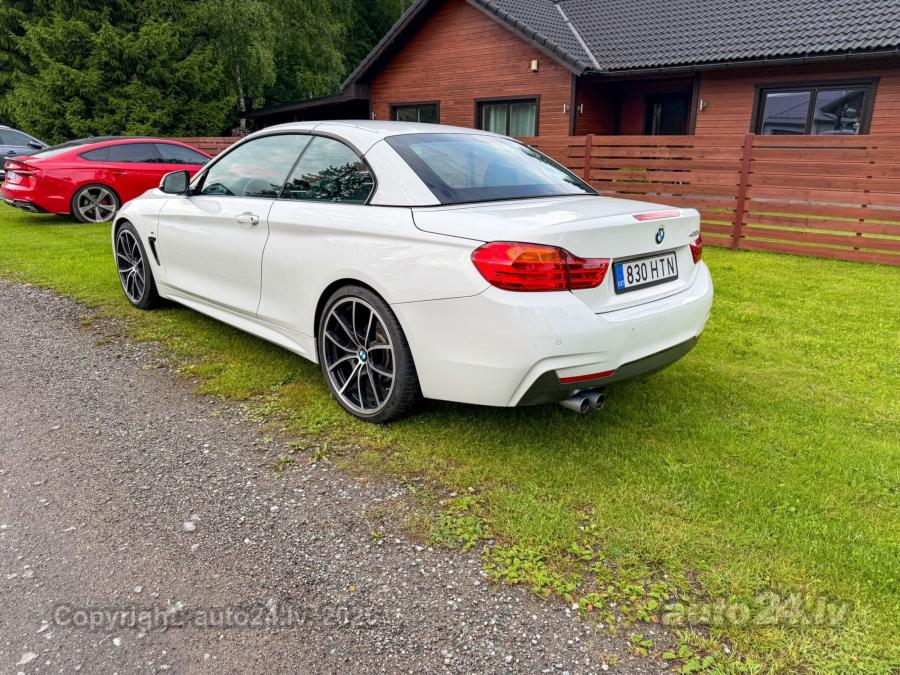White BMW 4 Series 2016 in Tallinn, with an engine capacity of 2.00 L and mileage of 342 thousand km for 14990 €, photo 15 on AUTOMOTO.COM.LV