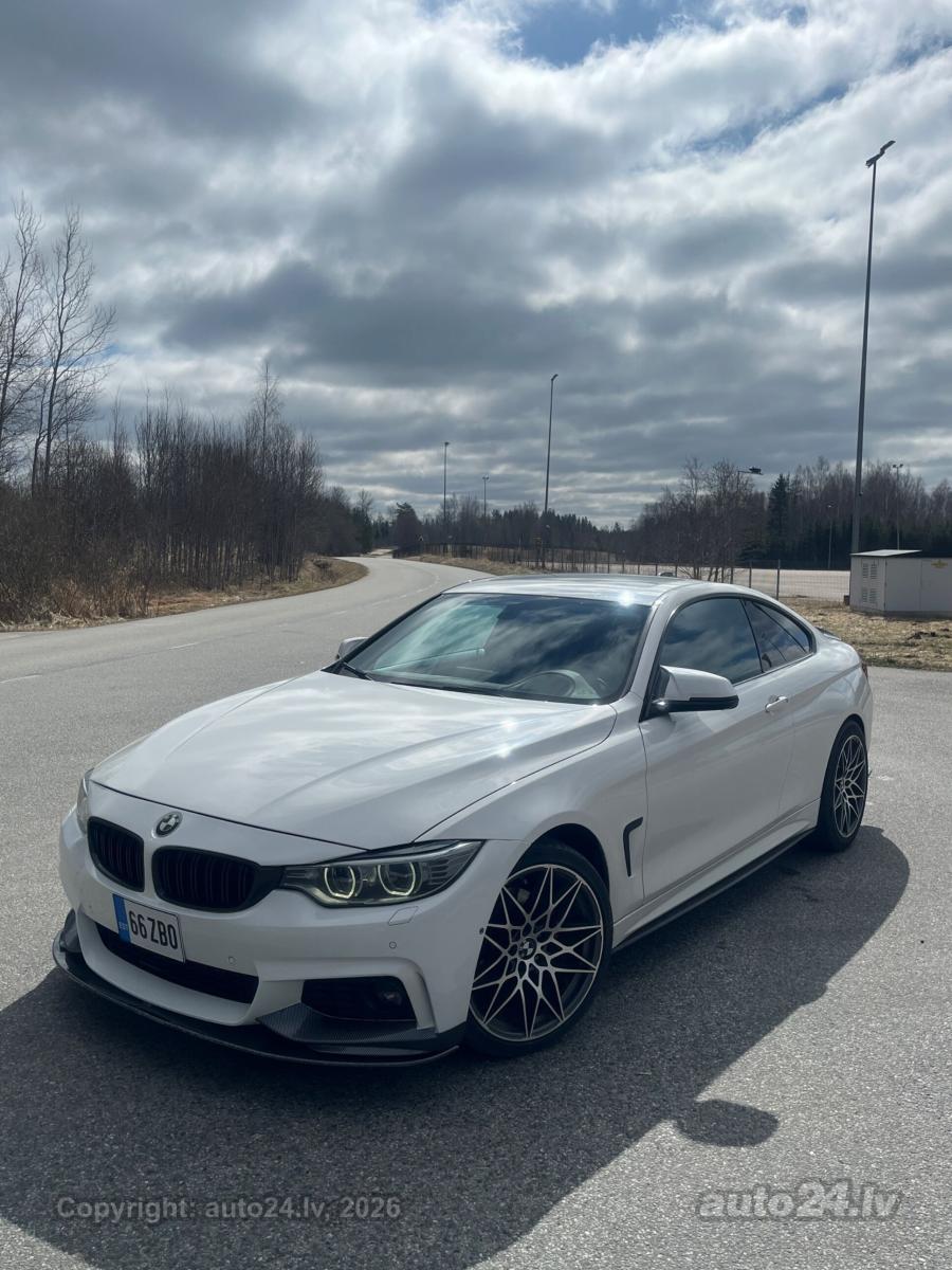 White BMW 4 Series 2016 in Voru, with an engine capacity of 2.00 L and mileage of 208 thousand km for 17000 €, photo 3 on AUTOMOTO.COM.LV