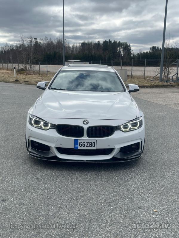 White BMW 4 Series 2016 in Voru, with an engine capacity of 2.00 L and mileage of 208 thousand km for 17000 €, photo 5 on AUTOMOTO.COM.LV
