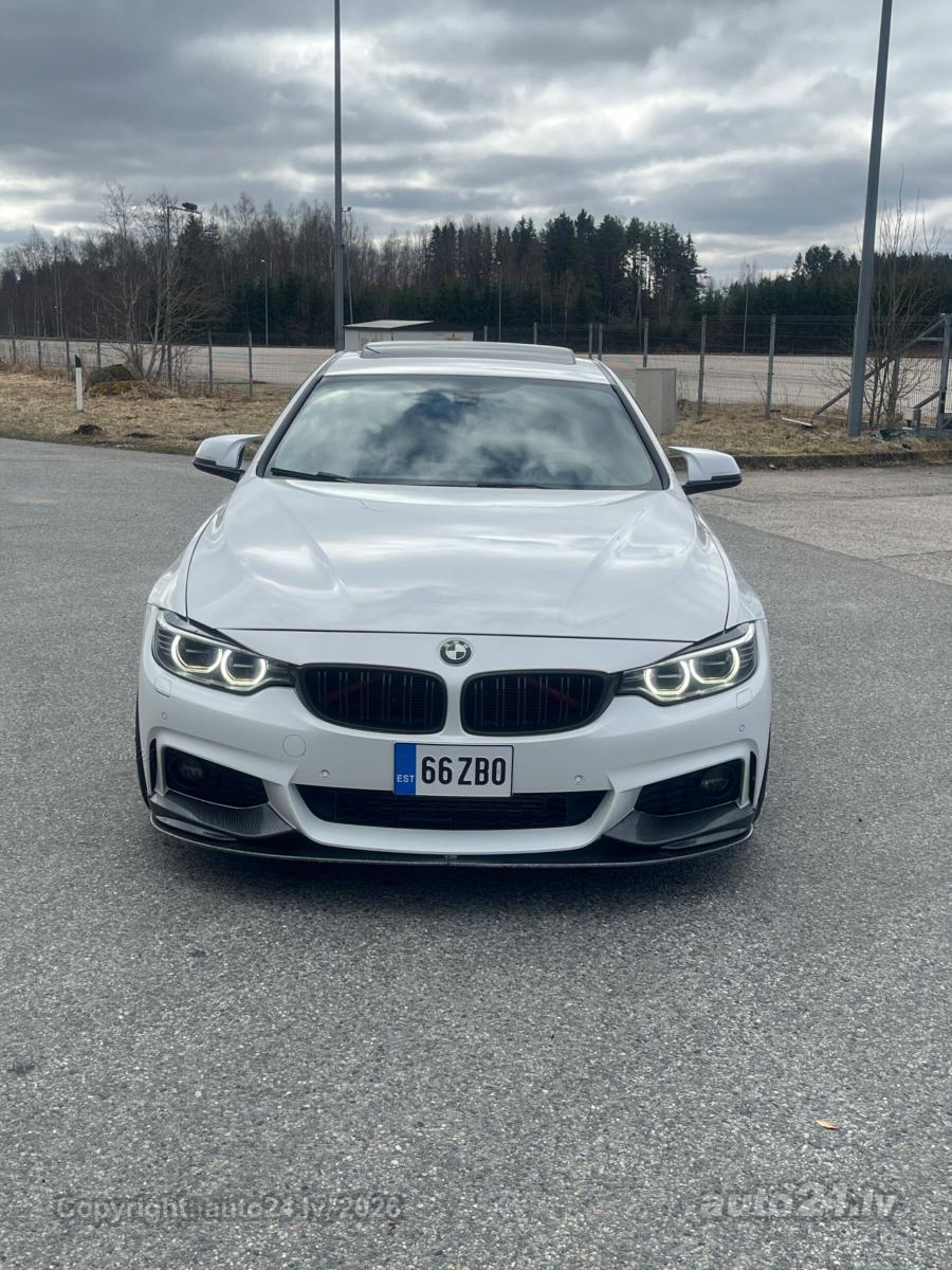 White BMW 4 Series 2016 in Voru, with an engine capacity of 2.00 L and mileage of 208 thousand km for 17000 €, photo 6 on AUTOMOTO.COM.LV