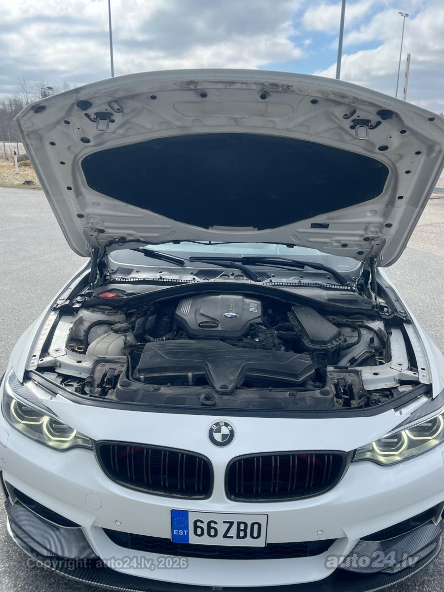White BMW 4 Series 2016 in Voru, with an engine capacity of 2.00 L and mileage of 208 thousand km for 17000 €, photo 20 on AUTOMOTO.COM.LV