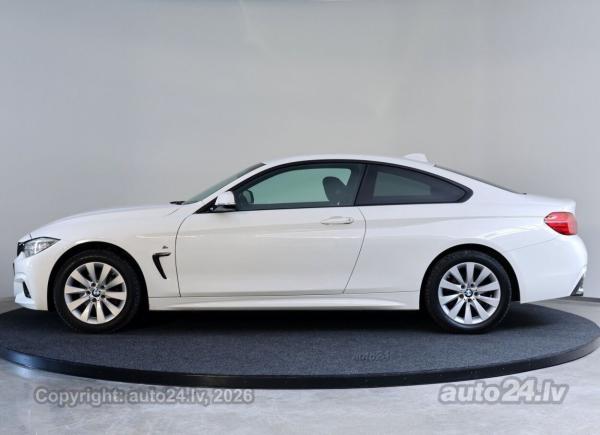 White BMW 4 Series 2017 in Tallinn, with an engine capacity of 2.00 L and mileage of 79 thousand km for 20900 €, photo 4 on AUTOMOTO.COM.LV