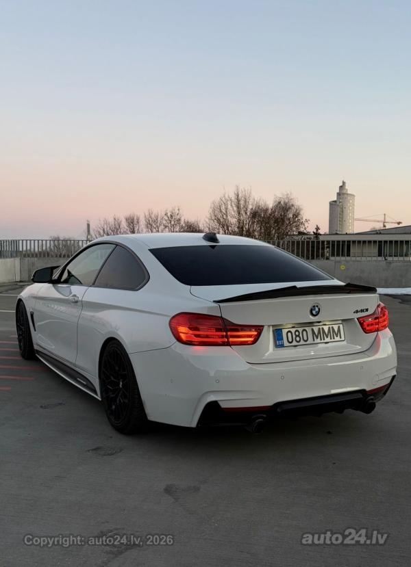 White BMW 4 Series 2017 in Tallinn, with an engine capacity of 3.00 L and mileage of 231 thousand km for 29300 €, photo 2 on AUTOMOTO.COM.LV