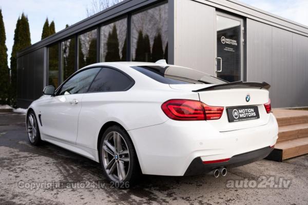 White BMW 4 Series 2019 in Tallinn, with an engine capacity of 2.00 L and mileage of 97 thousand km for 22890 €, photo 2 on AUTOMOTO.COM.LV