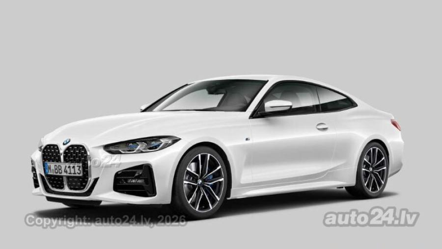 White BMW 4 Series 2020 in Tallinn, with an engine capacity of 2.00 L and mileage of 75 thousand km for 35900 €, photo 1 on AUTOMOTO.COM.LV