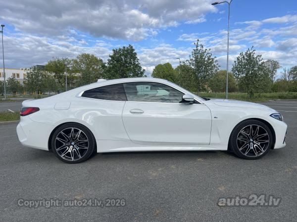 White BMW 4 Series 2021 in Tallinn, with an engine capacity of 2.00 L and mileage of 73 thousand km for 39000 €, photo 1 on AUTOMOTO.COM.LV