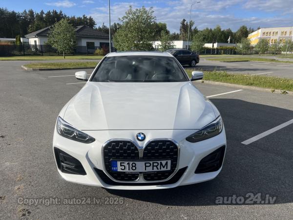 White BMW 4 Series 2021 in Tallinn, with an engine capacity of 2.00 L and mileage of 73 thousand km for 39000 €, photo 3 on AUTOMOTO.COM.LV