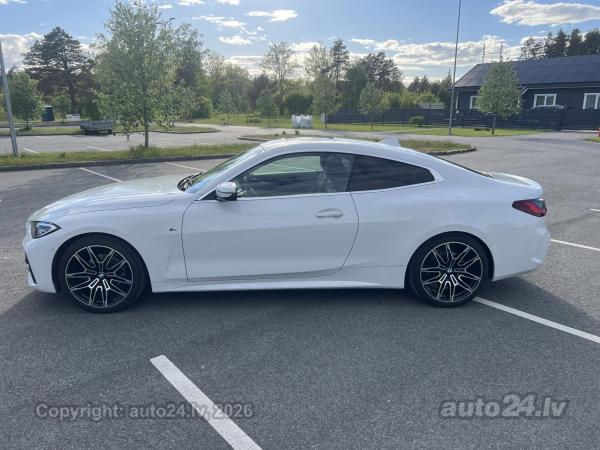 White BMW 4 Series 2021 in Tallinn, with an engine capacity of 2.00 L and mileage of 73 thousand km for 39000 €, photo 5 on AUTOMOTO.COM.LV