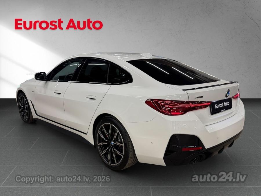 White BMW 4 Series 2025 in Tallinn, with an engine capacity of 0.00 L and mileage of 14 thousand km for 51250 €, photo 4 on AUTOMOTO.COM.LV