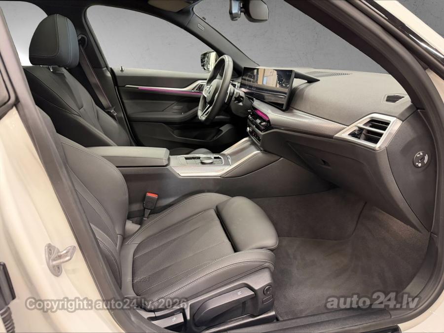 White BMW 4 Series 2025 in Tallinn, with an engine capacity of 0.00 L and mileage of 14 thousand km for 51250 €, photo 11 on AUTOMOTO.COM.LV