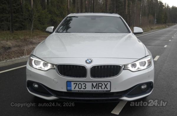 White BMW 4 Series 2017 in Tallinn, with an engine capacity of 2.00 L and mileage of 141 thousand km for 21000 €, photo 5 on AUTOMOTO.COM.LV