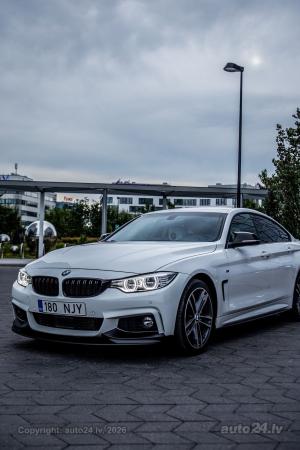 White BMW 4 Series 2015 in Tallinn, with an engine capacity of 3.00 L and mileage of 189 thousand km for 18870 €, photo 3 on AUTOMOTO.COM.LV