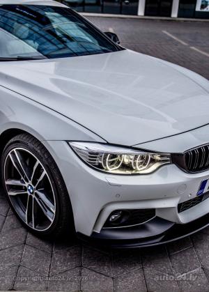 White BMW 4 Series 2015 in Tallinn, with an engine capacity of 3.00 L and mileage of 189 thousand km for 18870 €, photo 4 on AUTOMOTO.COM.LV
