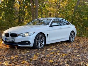 Balts BMW 4 Series 2015 Tallina, ar dzinēja tilpumu 2.00 L un nobraukumu 138 tūkst. km par 15850 €, foto  vietnē AUTOMOTO.COM.LV