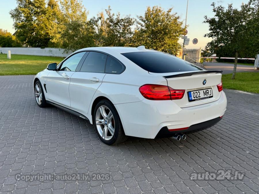 White BMW 4 Series 2017 in Tallinn, with an engine capacity of 2.00 L and mileage of 190 thousand km for 17900 €, photo 4 on AUTOMOTO.COM.LV