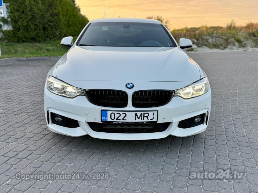White BMW 4 Series 2017 in Tallinn, with an engine capacity of 2.00 L and mileage of 190 thousand km for 17900 €, photo 6 on AUTOMOTO.COM.LV