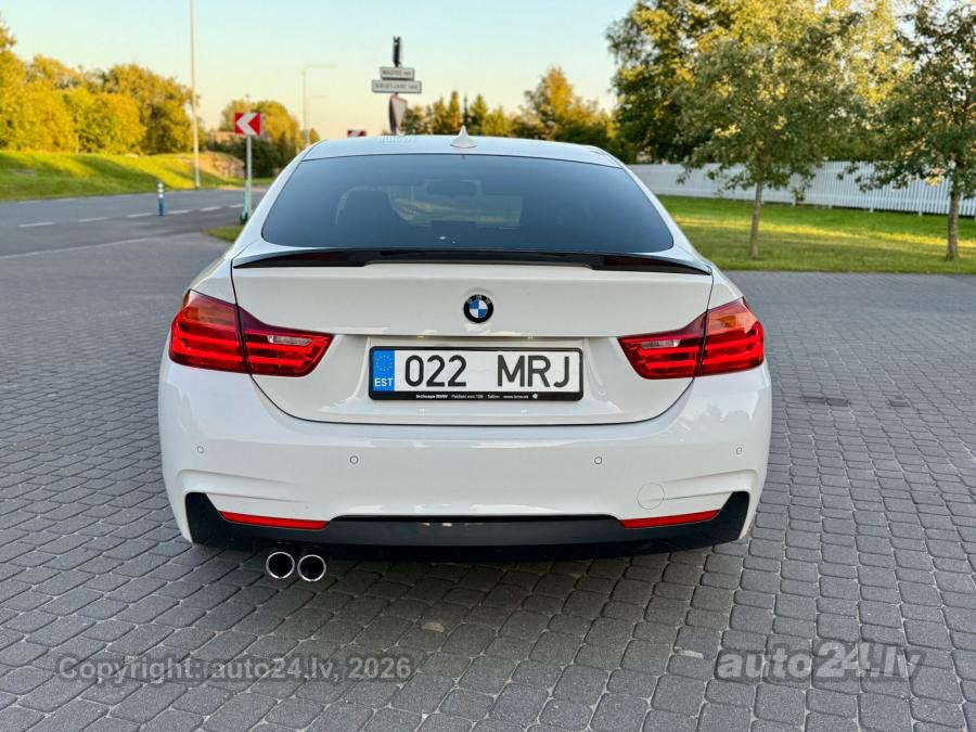 White BMW 4 Series 2017 in Tallinn, with an engine capacity of 2.00 L and mileage of 190 thousand km for 17900 €, photo 7 on AUTOMOTO.COM.LV