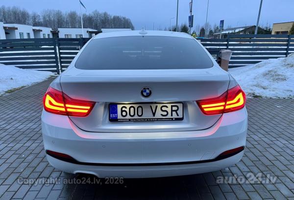 White BMW 4 Series 2018 in Tallinn, with an engine capacity of 2.00 L and mileage of 112 thousand km for 20900 €, photo 7 on AUTOMOTO.COM.LV