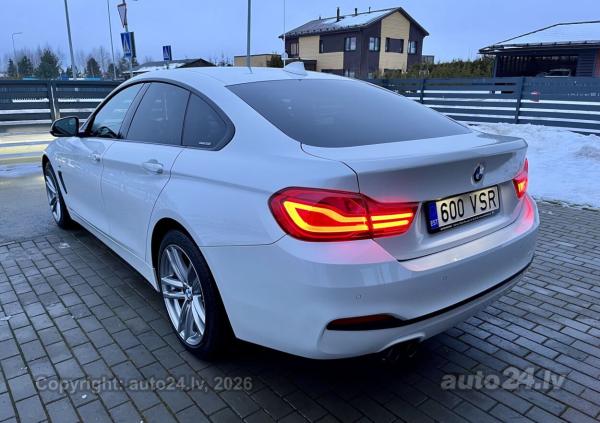 White BMW 4 Series 2018 in Tallinn, with an engine capacity of 2.00 L and mileage of 112 thousand km for 20900 €, photo 8 on AUTOMOTO.COM.LV