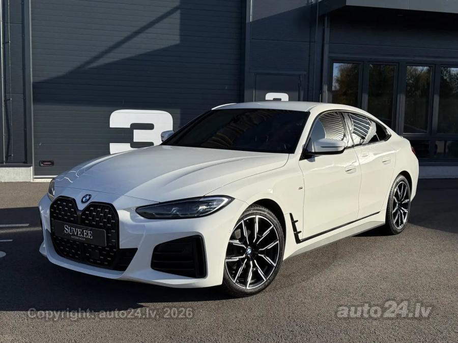 White BMW 4 Series 2022 in Tallinn, with an engine capacity of 2.00 L and mileage of 86 thousand km for 35995 €, photo 3 on AUTOMOTO.COM.LV