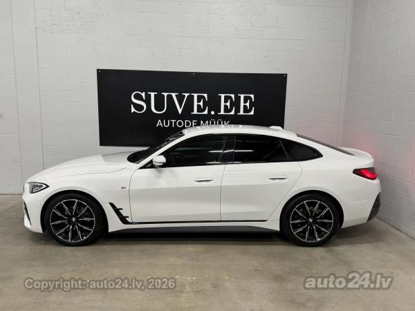 White BMW 4 Series 2022 in Tallinn, with an engine capacity of 2.00 L and mileage of 86 thousand km for 35995 €, photo 5 on AUTOMOTO.COM.LV