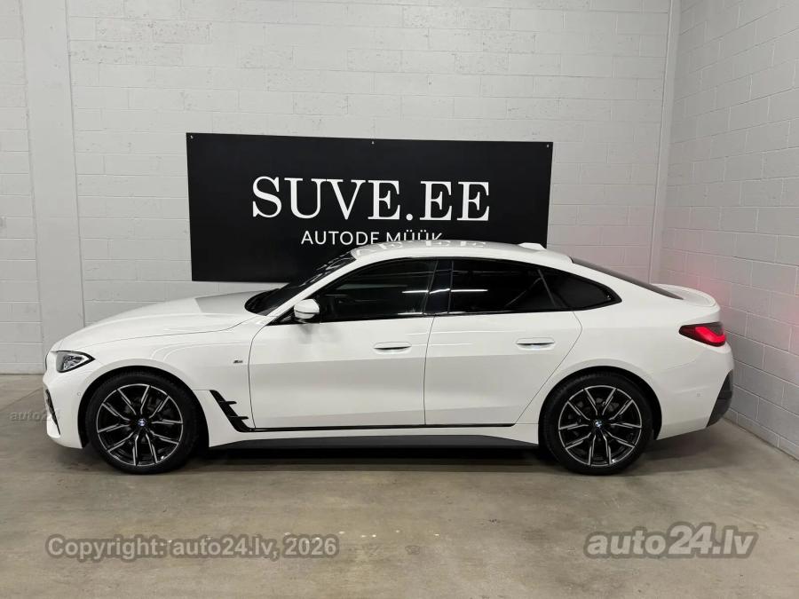 White BMW 4 Series 2022 in Tallinn, with an engine capacity of 2.00 L and mileage of 86 thousand km for 35995 €, photo 6 on AUTOMOTO.COM.LV