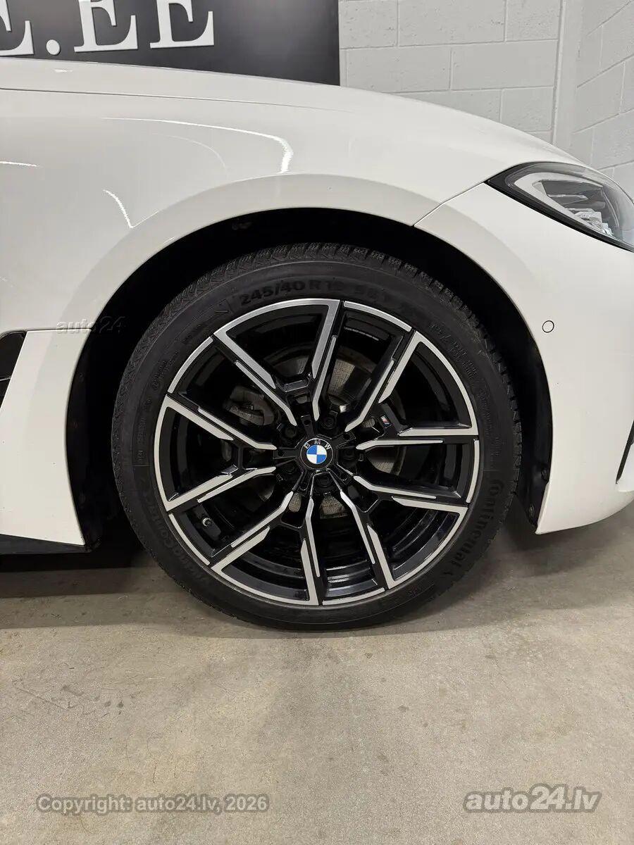 White BMW 4 Series 2022 in Tallinn, with an engine capacity of 2.00 L and mileage of 86 thousand km for 35995 €, photo 8 on AUTOMOTO.COM.LV