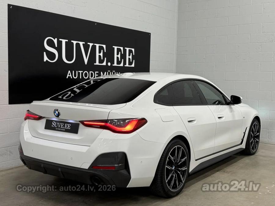 White BMW 4 Series 2022 in Tallinn, with an engine capacity of 2.00 L and mileage of 86 thousand km for 35995 €, photo 11 on AUTOMOTO.COM.LV