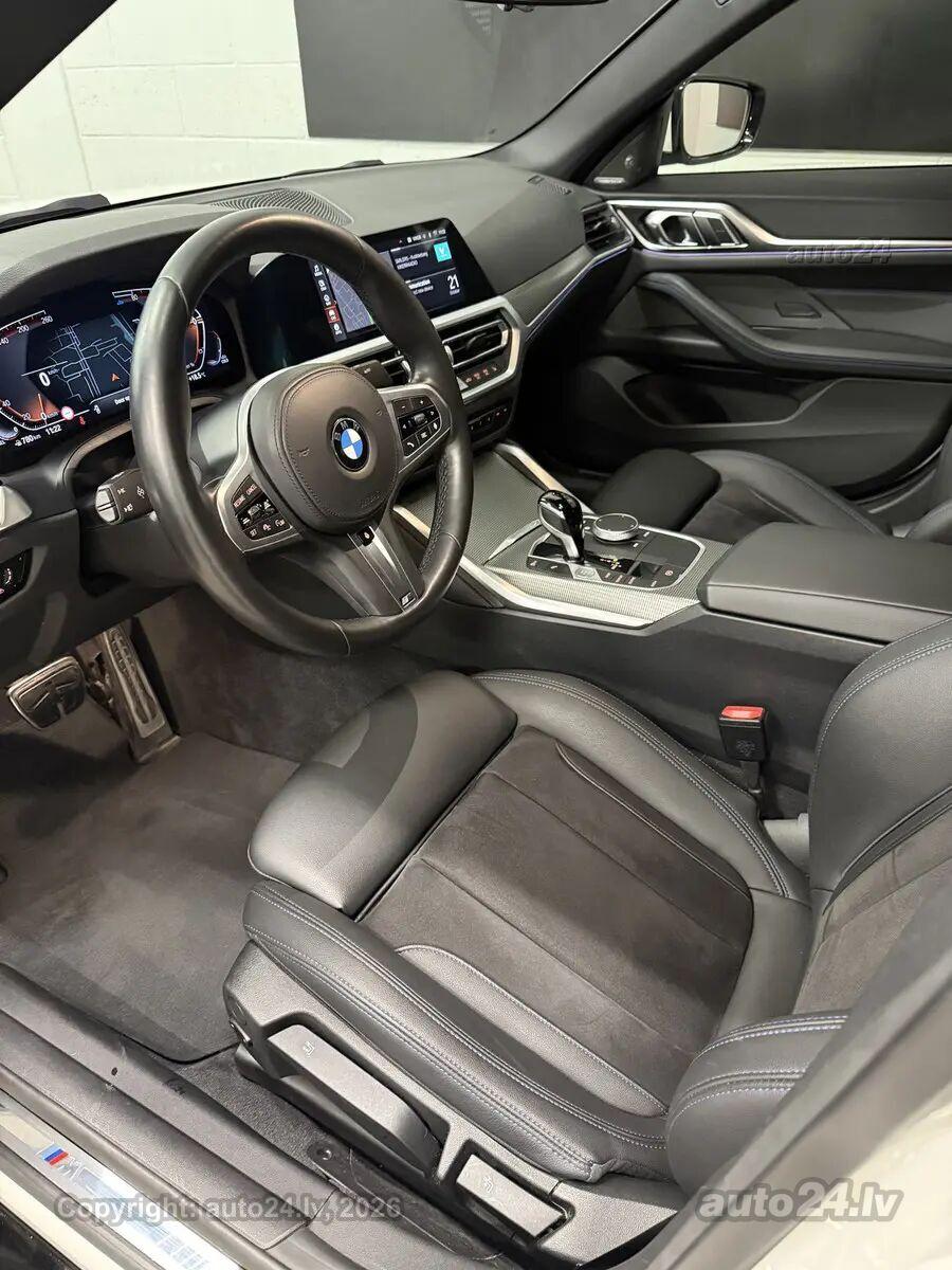 White BMW 4 Series 2022 in Tallinn, with an engine capacity of 2.00 L and mileage of 86 thousand km for 35995 €, photo 15 on AUTOMOTO.COM.LV